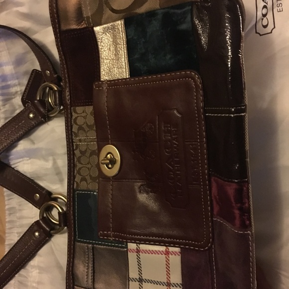 Coach | Bags | Gorgeous Limited Edition Patchwork Coach Bag | Poshmark